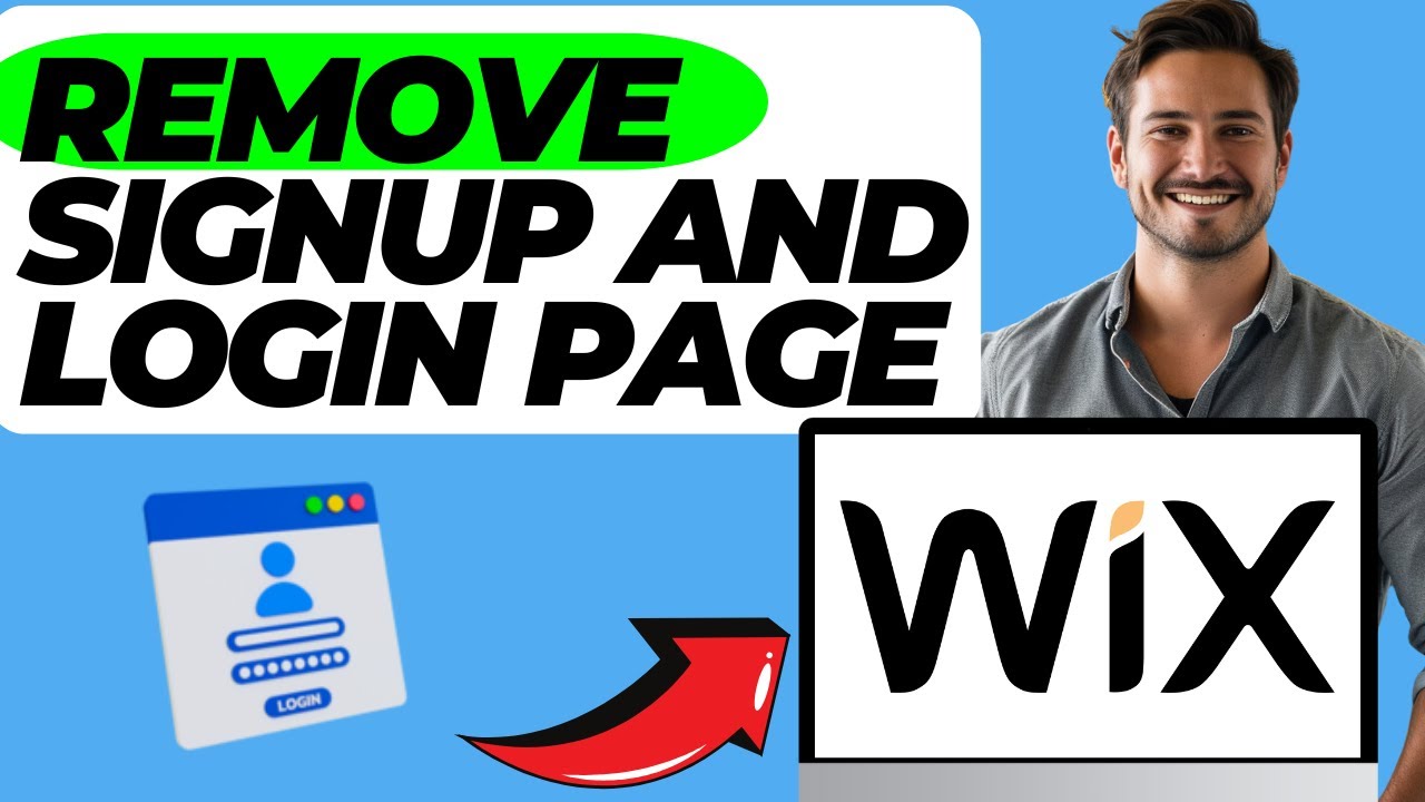 How to Remove Signup and Login Page on Wix (In 1 Minute) - YouTube