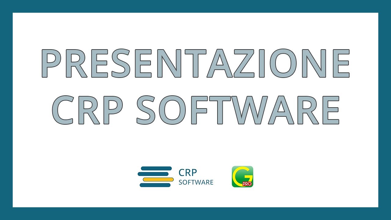 CRP Software - Presentazione - YouTube