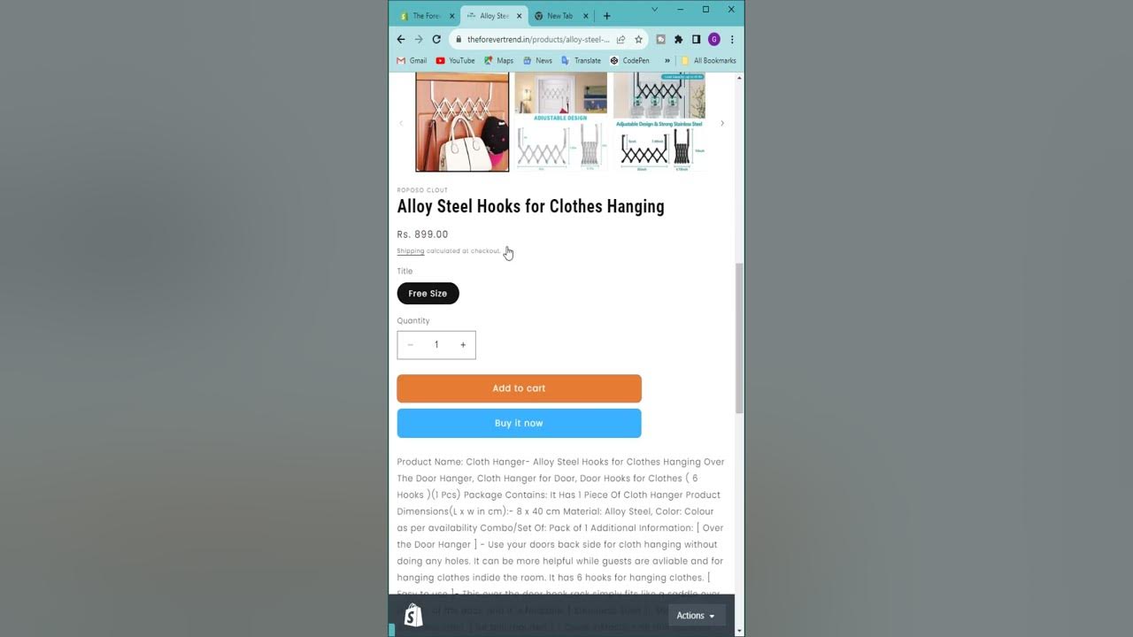 Shopify Add To Cart Button Color Change in 1 Step | Best Method - YouTube