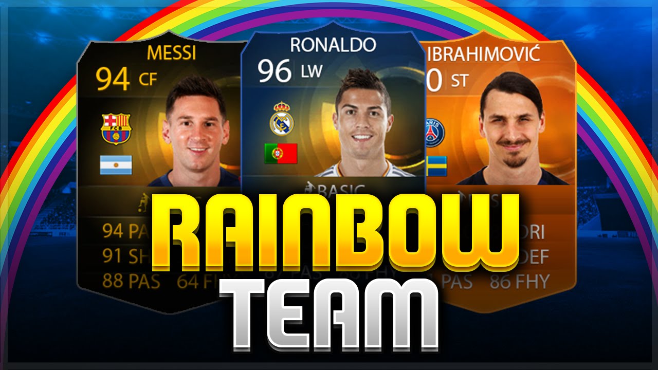 Fifa 15 | RAINBOW TEAM - YouTube
