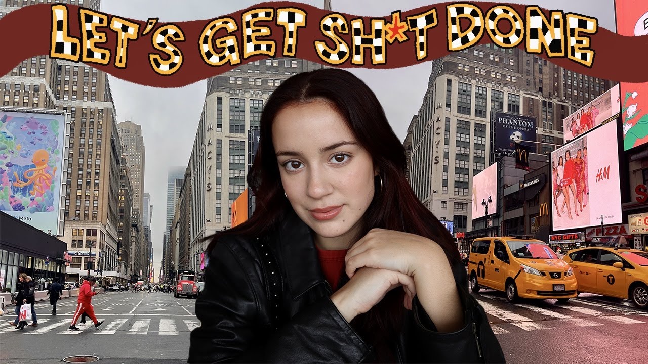 NYC VLOG: productive day in my life - YouTube