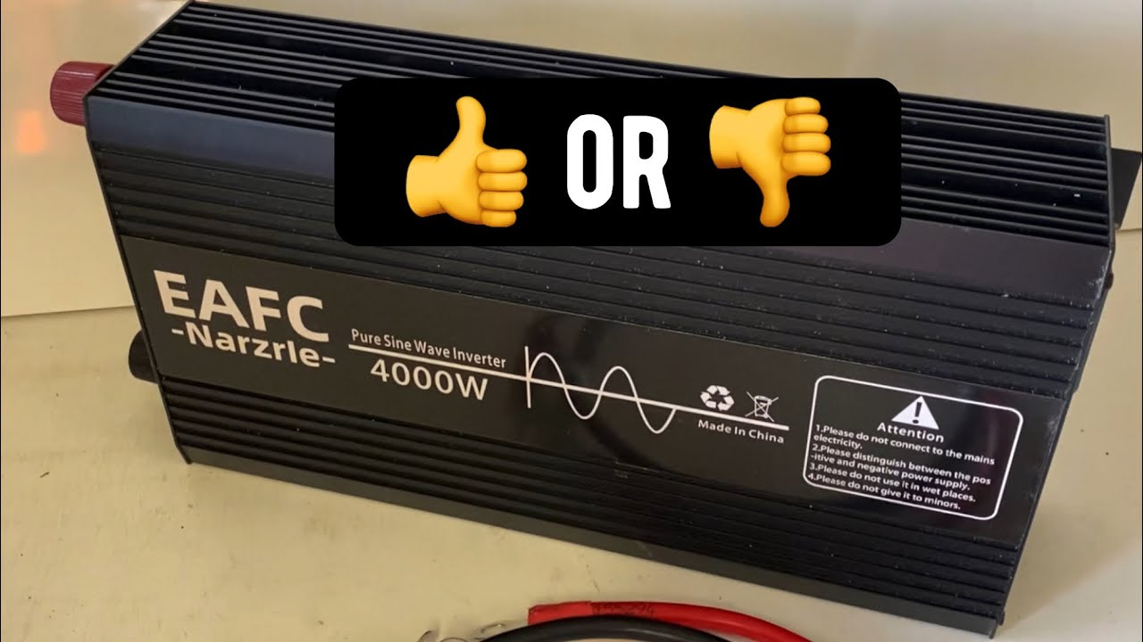 Testing the EAFC Inverter – Idle Draw & Waveform Check! - YouTube