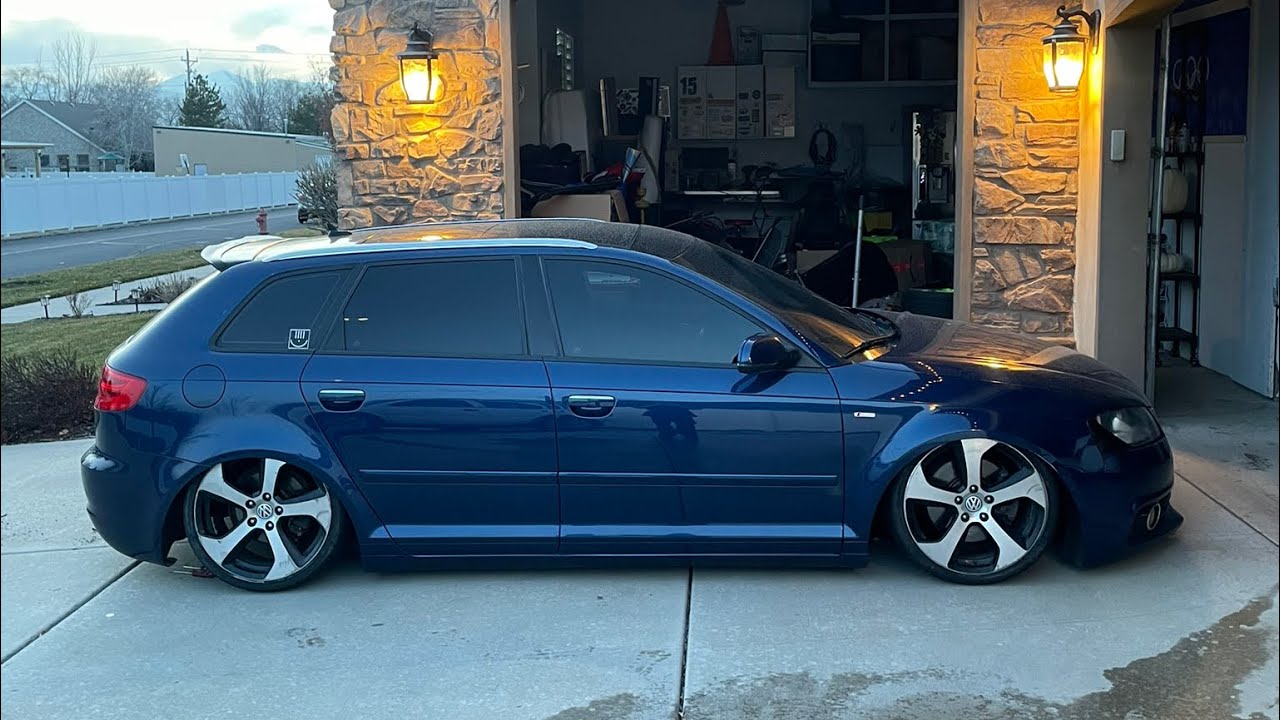 Audi goes winter mode + boost gauge + squareback goes to the shop ...