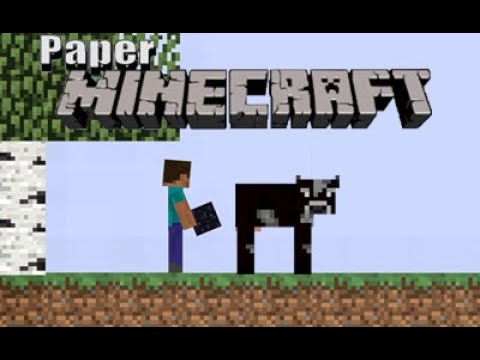 paper minecraft (ep. 1) - YouTube