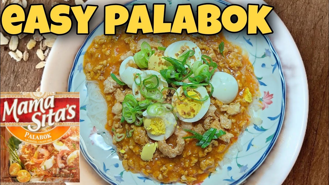 EASY PALABOK USING MAMA SITAS PALABOK MIX - YouTube