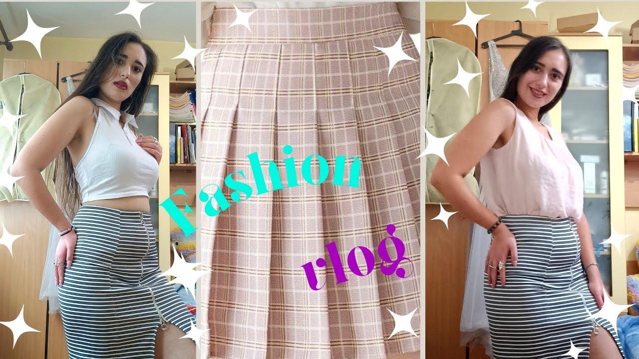 Fashion vlog| Clothing haul - YouTube
