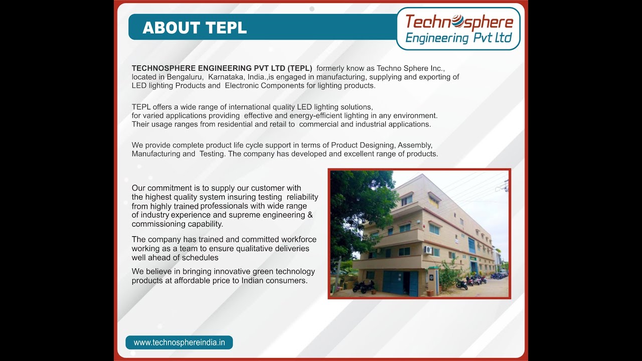 TEPL Company Video - YouTube