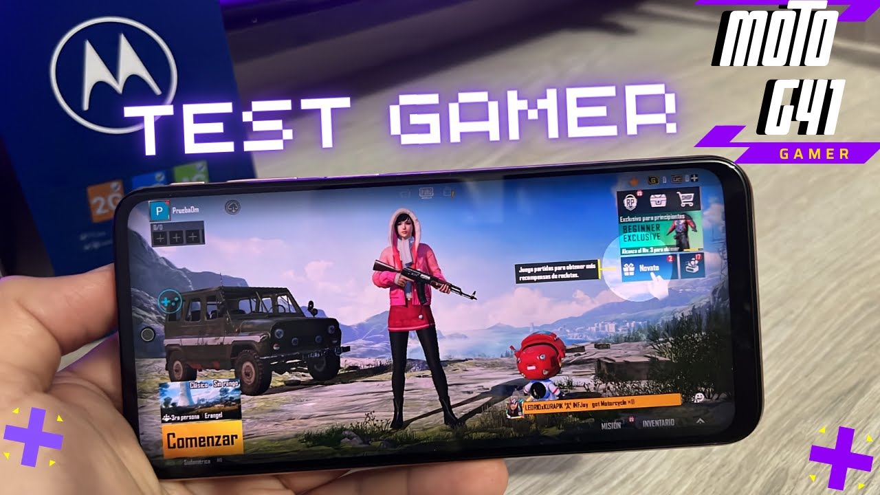 Motorola G41 Test Gamer 🎮 - PUBG MOBILE ️ - YouTube