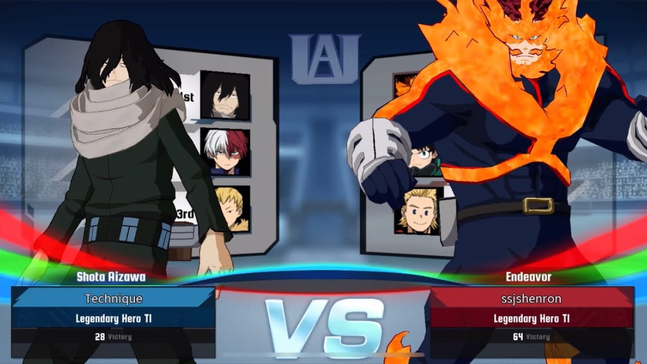 Tournament + Technique || MHA: The Strongest Hero - YouTube