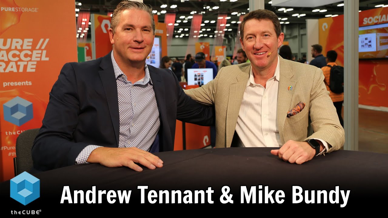 Andrew Tennant, Cisco & Mike Bundy, Pure Storage | Pure Accelerate 2019 ...