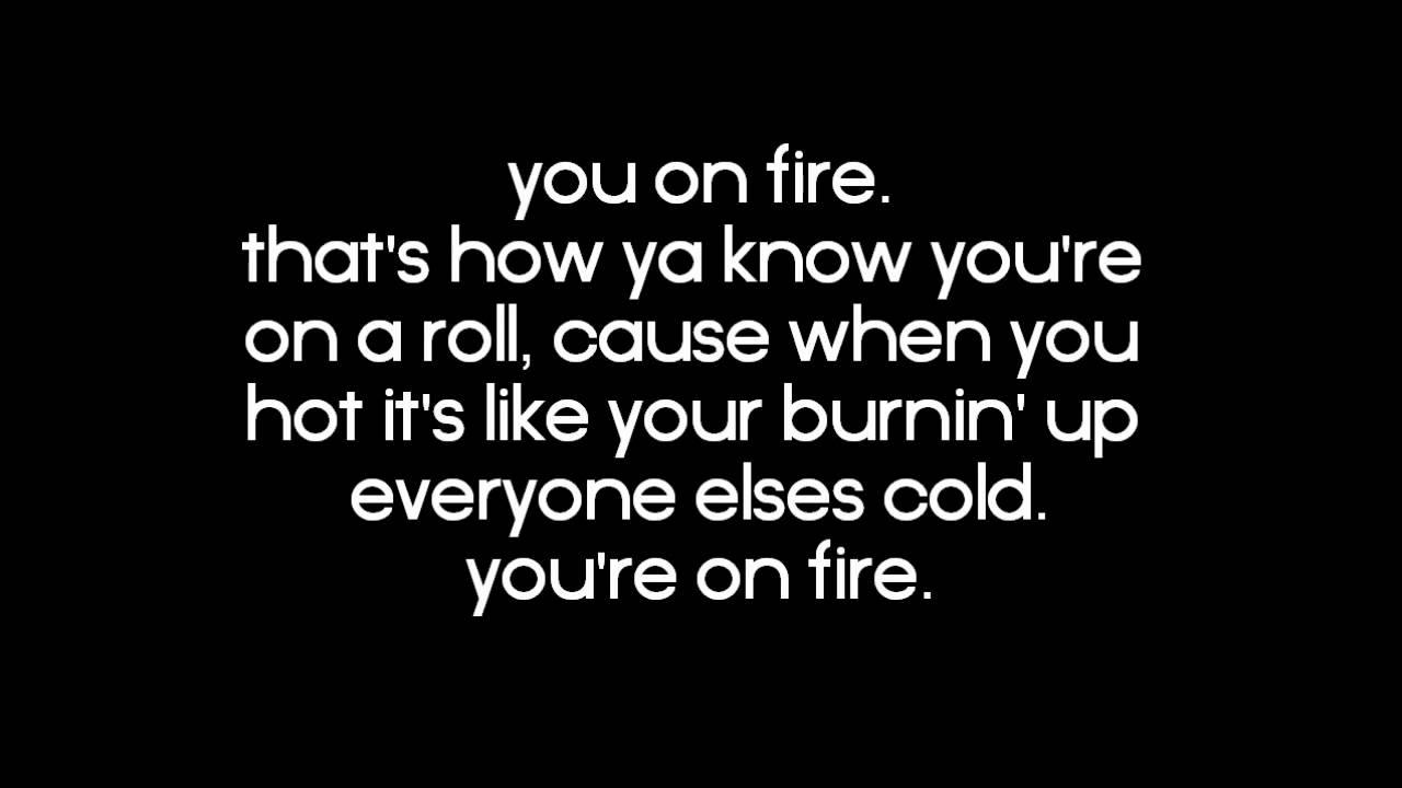 On Fire - Eminem LYRICS - YouTube