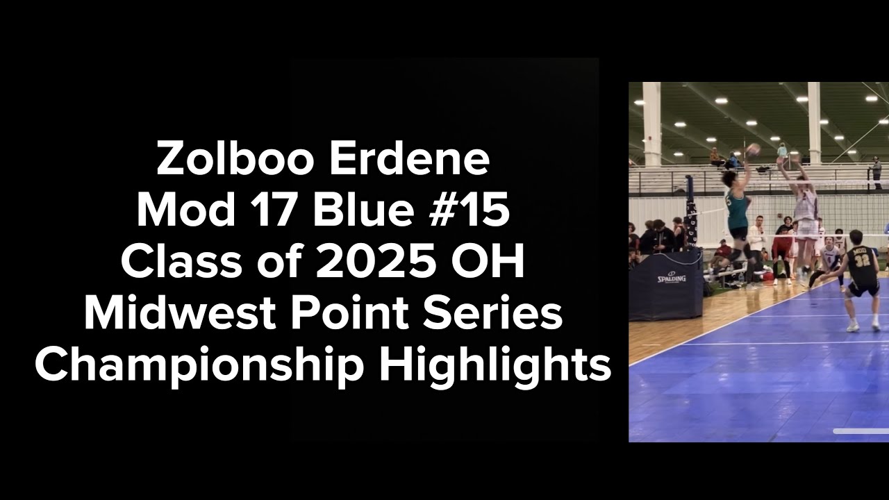 Zolboo Erdene Midwest Point Series The Championship Highlights - YouTube