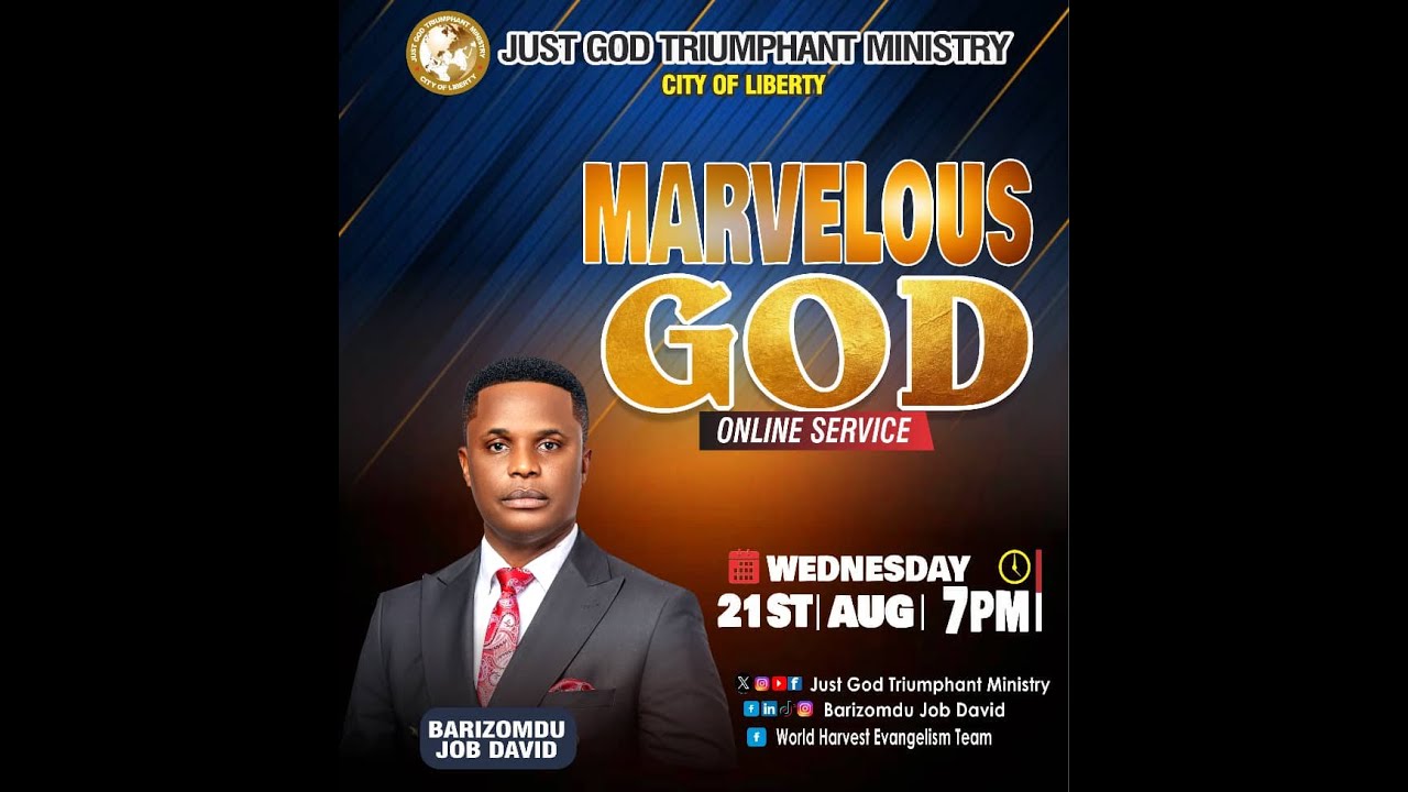 Marvelous God By Barizomdu Job David - YouTube