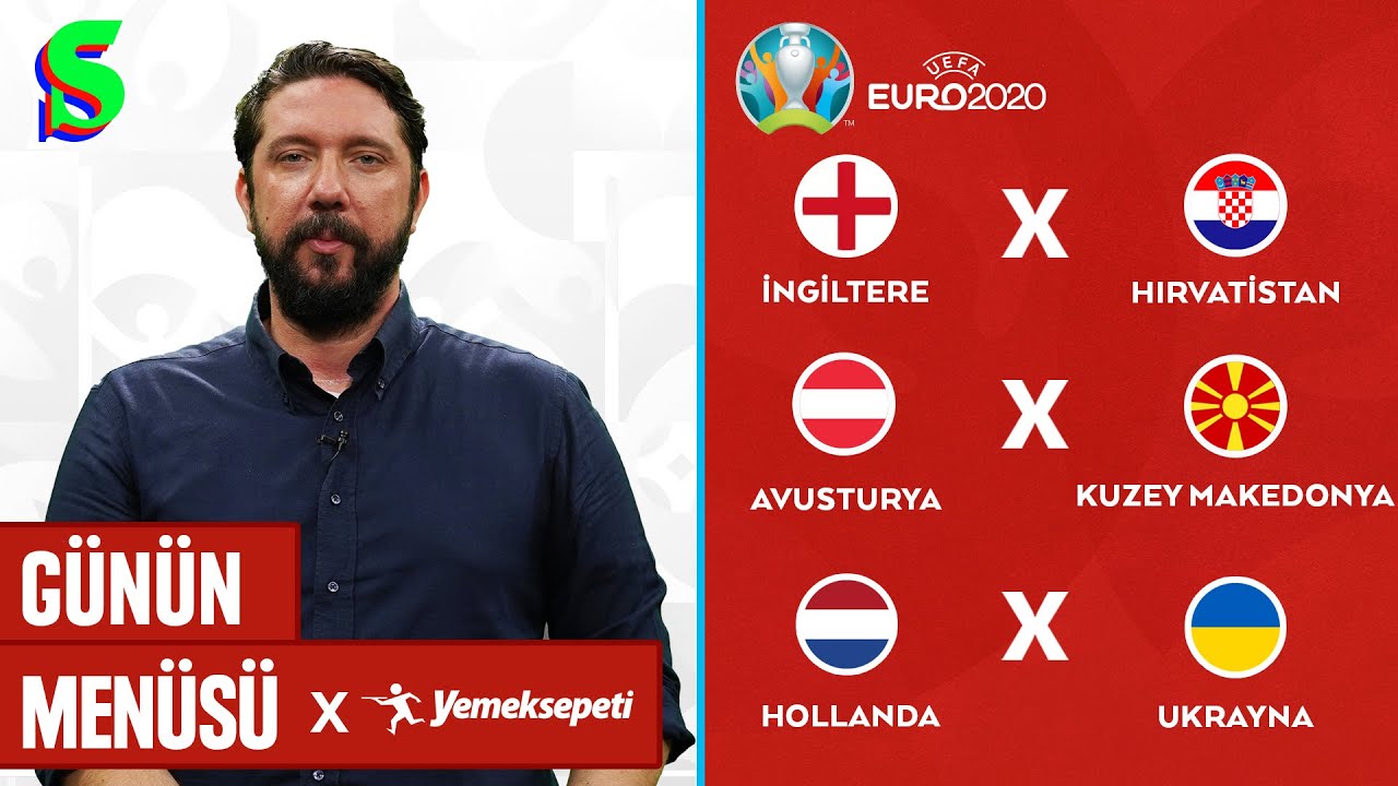 Caner Eler ile Euro 2020'de 3. Gün: İngiltere-Hırvatistan ve Diğerleri ...