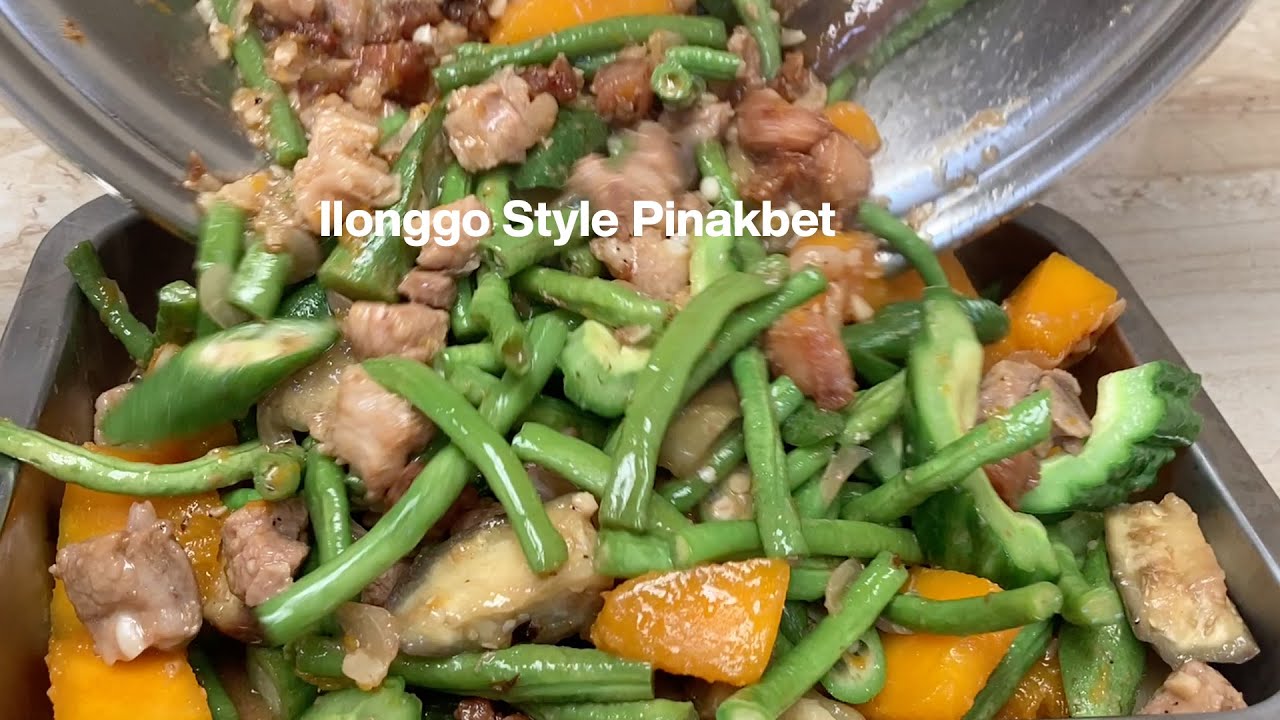 Ilonggo Style Pinakbet - YouTube
