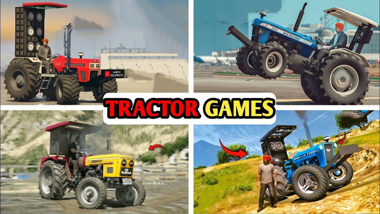[TOP 5] REALISTIC INDIAN TRACTOR GAMES 2023 | BEST TRACTOR GAMES FOR ...