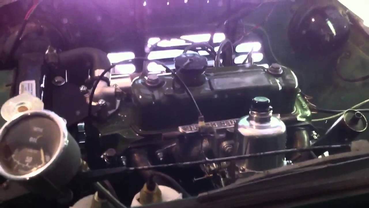 Our 67 Mini MOKE first start-up - YouTube