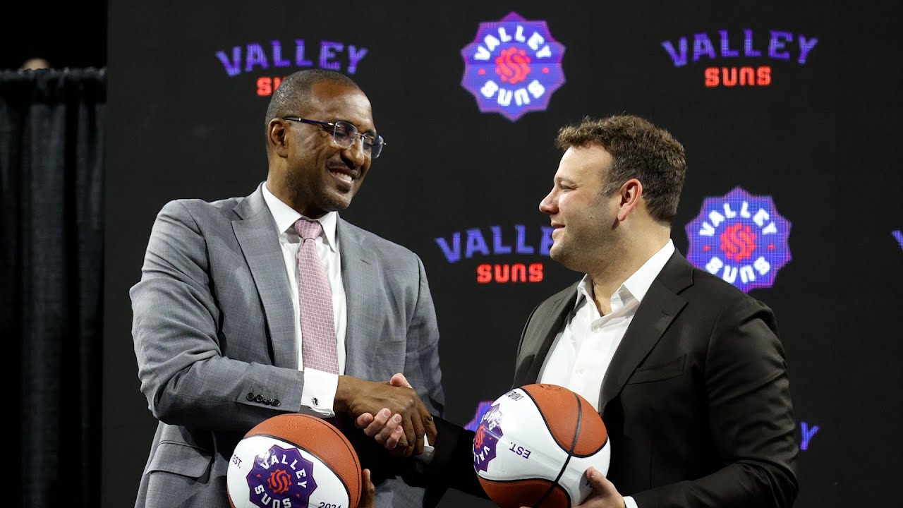 NBA G-League expands, the Valley Suns are officially announced - YouTube