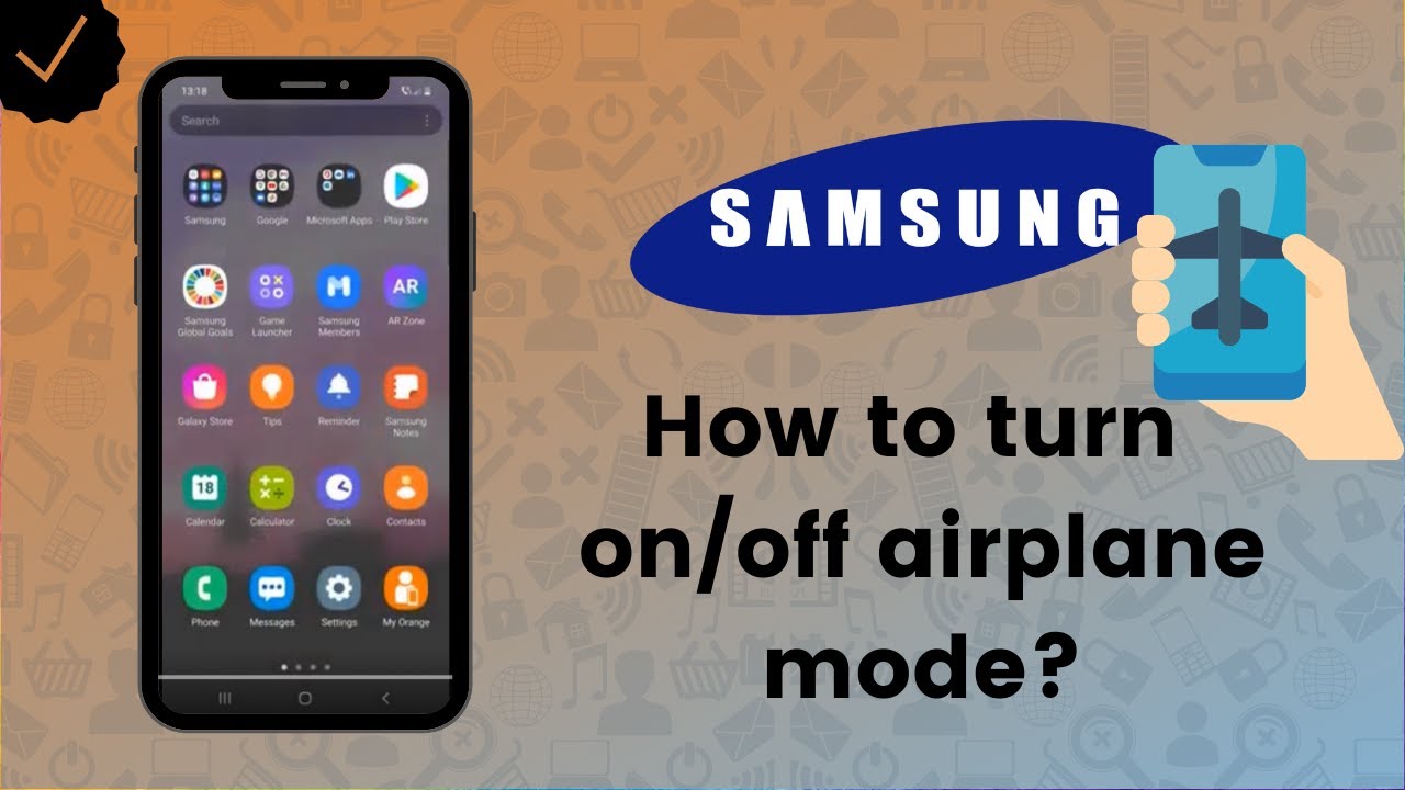 How to turn on/off airplane mode on your Samsung phone? - Samsung Tips ...