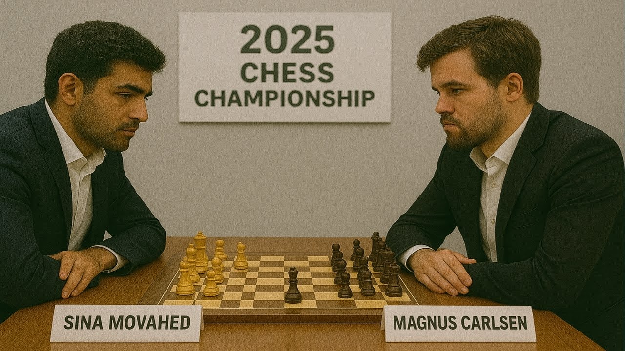 Sina Movahed vs Magnus Carlsen // Titled Tuesday. September 23, 2025 ...