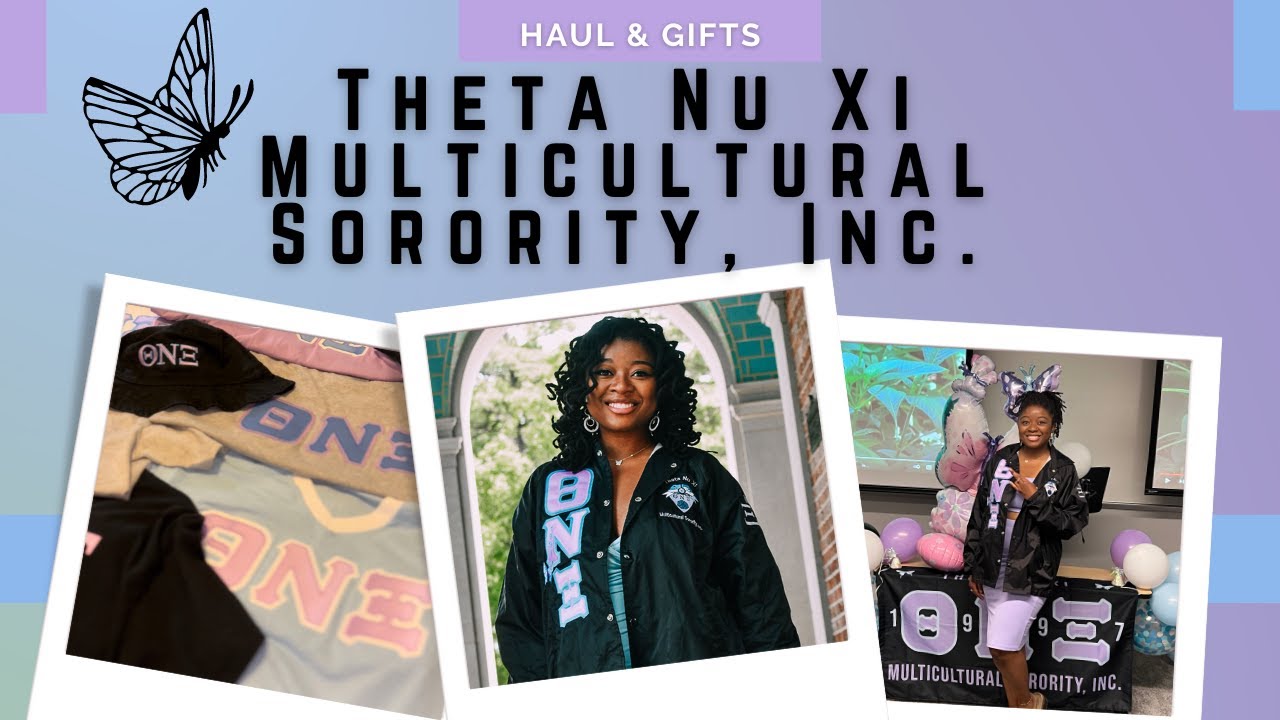 Sorority Haul & Gift Opening! I joined a sorority! Theta Nu Xi ...