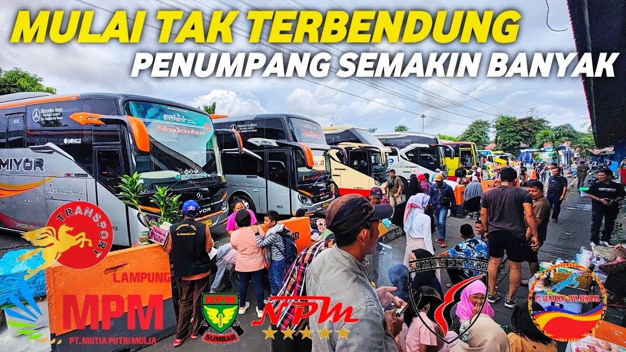 Semakin Hari Semakin Banyak Penumpang Bus Padang Meninggalkan Jakarta ...
