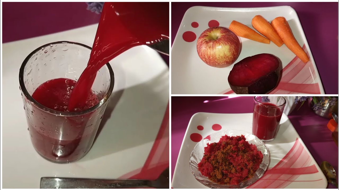 ABC juice/Apple-beetroot-carrot/How make ABC juice in my version for ...