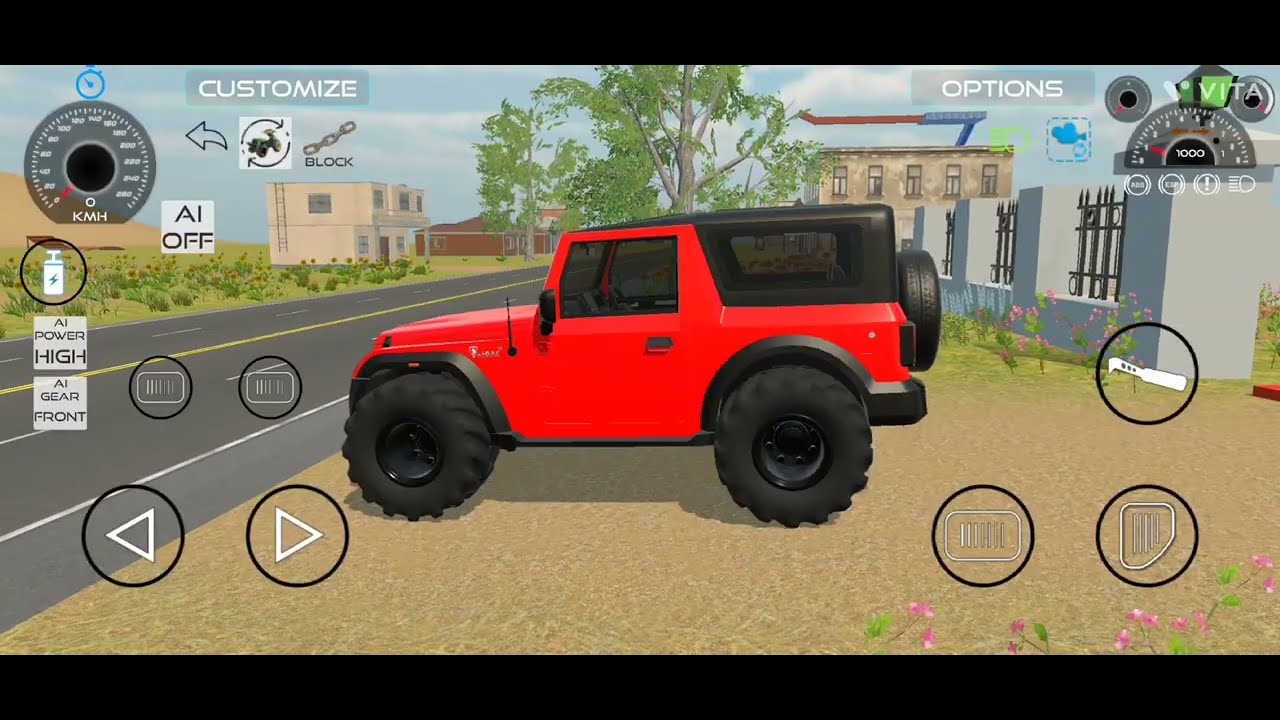 Racing car Bah indra🏎️🏎️🚖🚍🚍 Thar like #subscribe #AshishJaat#comment ...