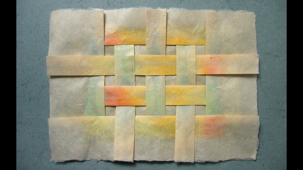 Origami Time Lapse: Square Weave (Eric Gjerde) - YouTube