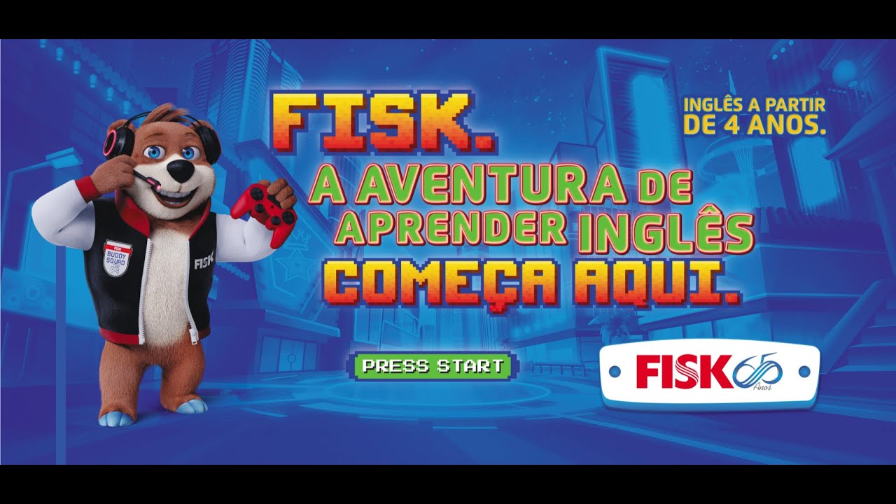 Fisk 65 anos A aventura de aprender inglês começa aqui - YouTube