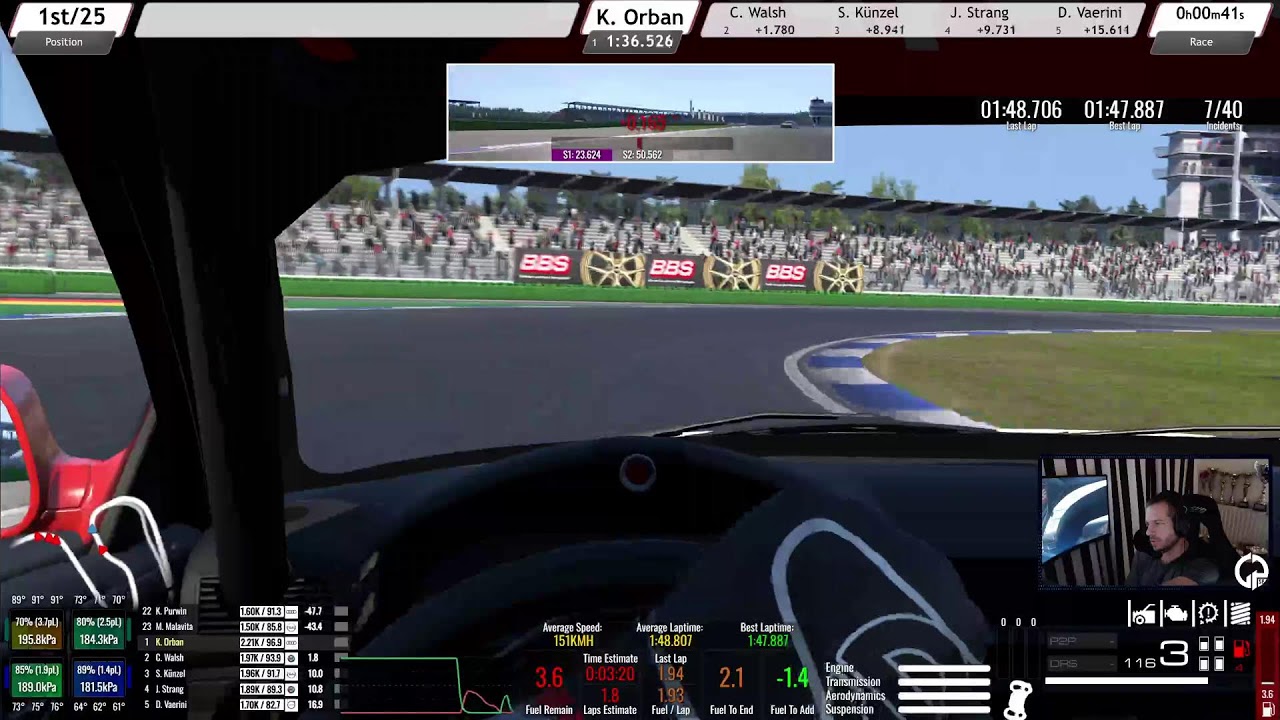 RaceRoom - Friday night ranked races | GPSE - YouTube