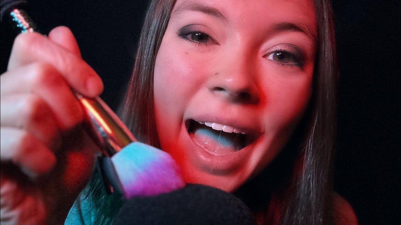 Asmr Aggressive Mic Brushing No Talking Youtube