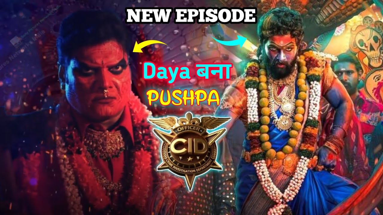 Daya became Pushpa || CID S2 New Episode On Sony Set - YouTube