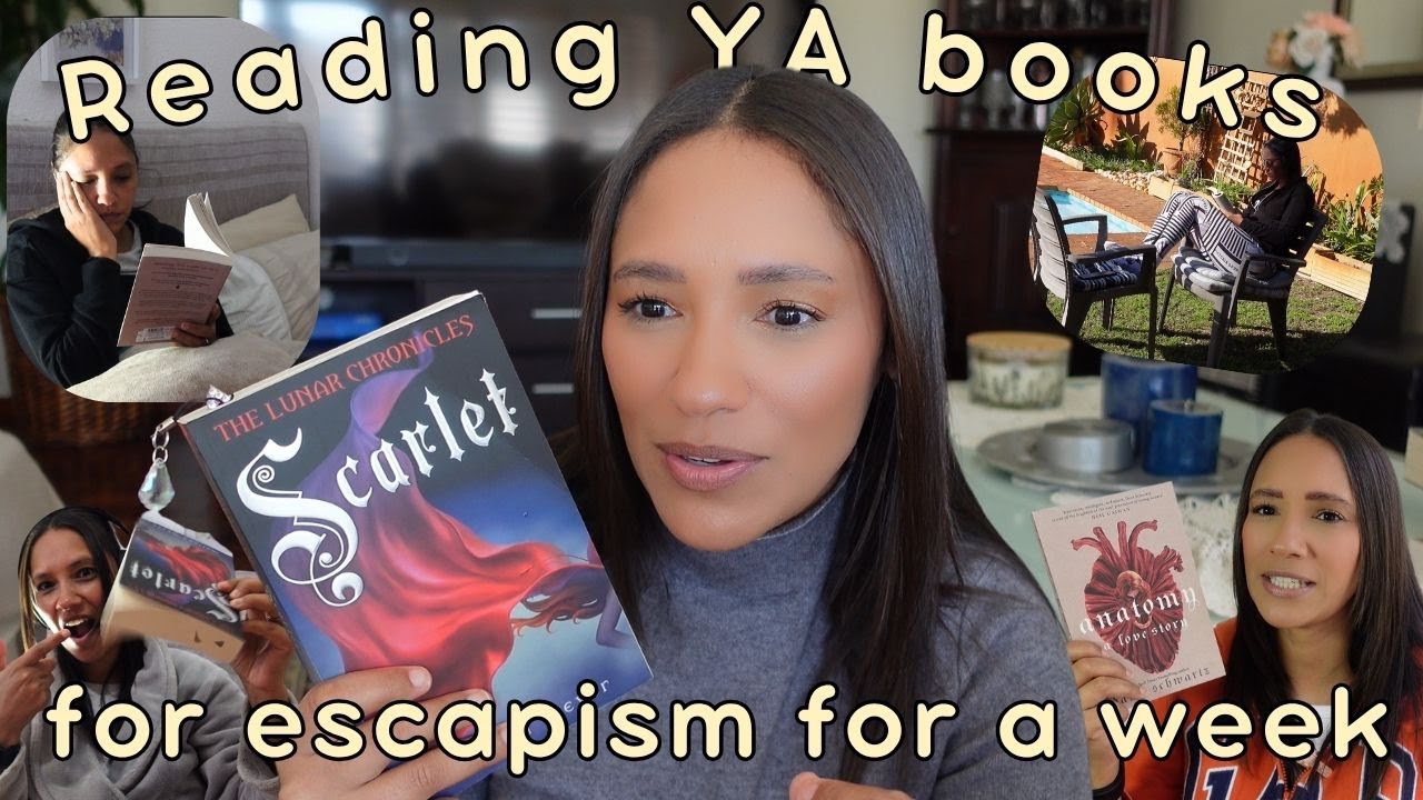Reading YA for a Week: Pure Escapism & Comfort 📖💭 - YouTube