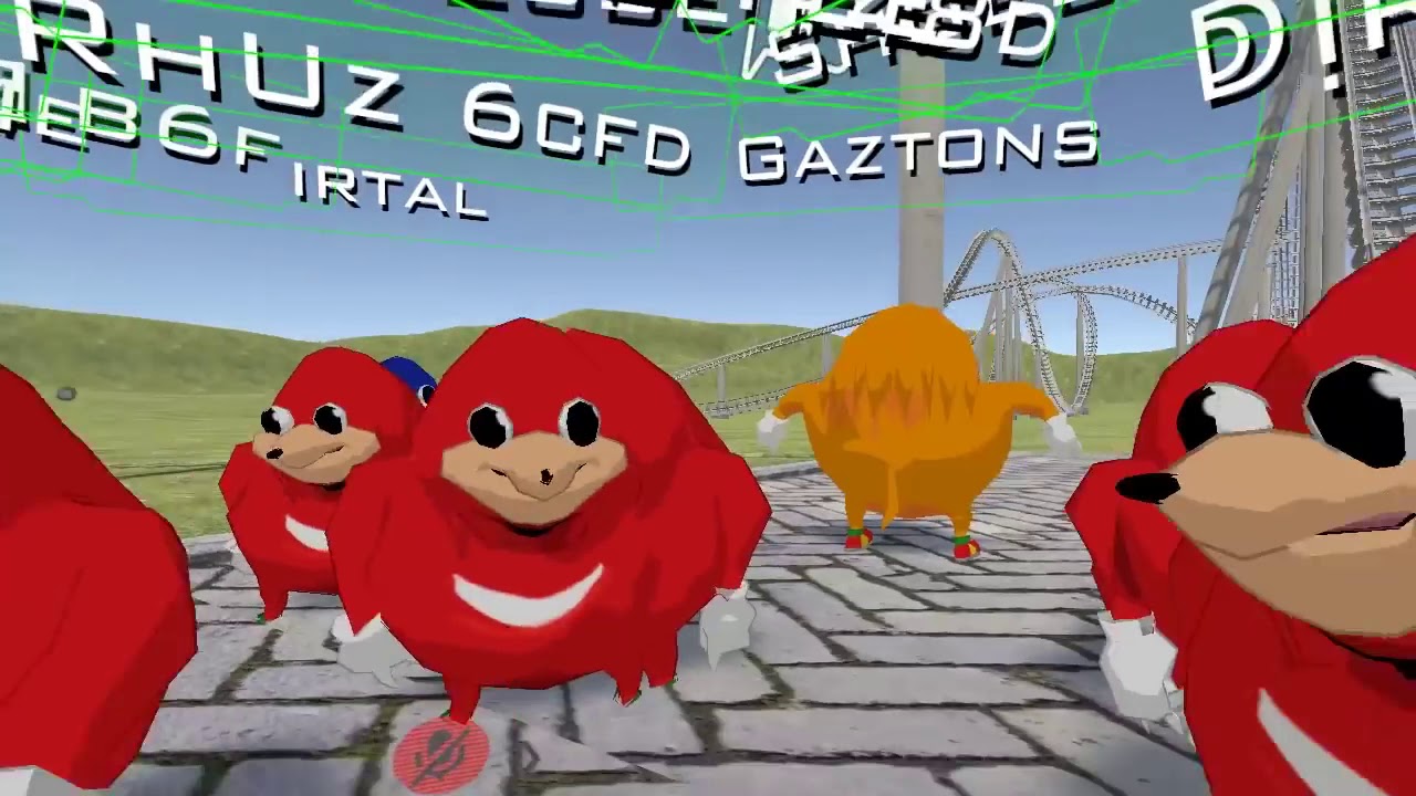 VRchat Uganda Knuckles - YouTube