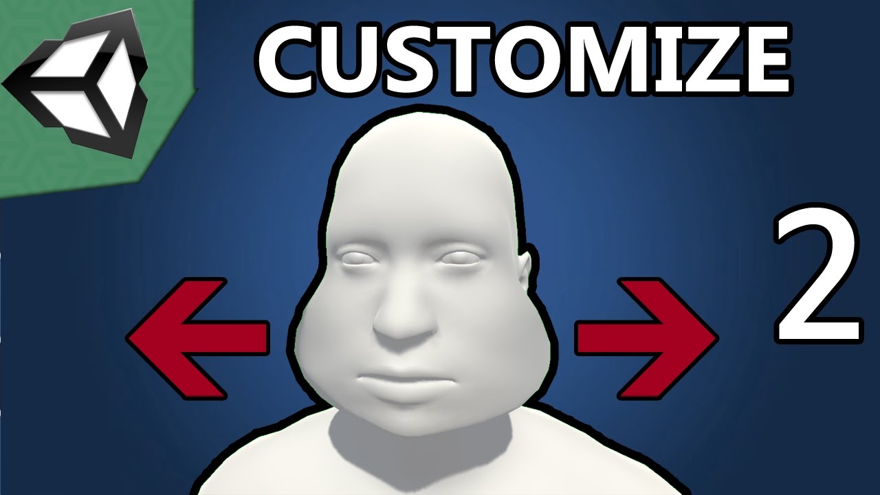 Unity Character Customization with Blendshapes - Part 2/4 - YouTube