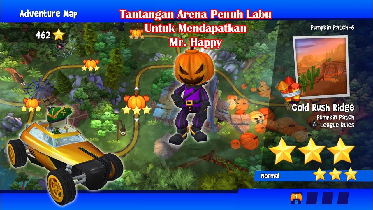 Pumpkin Patch Gold Rush Rigde Beach Buggy Racing 2 Island Adventures ...