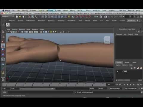 Maya Tutorials: 22 & 23-Combine and Merging objects.mov - YouTube