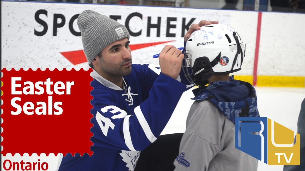 Toronto Maple Leafs Easter Seals Skate 2017 - YouTube