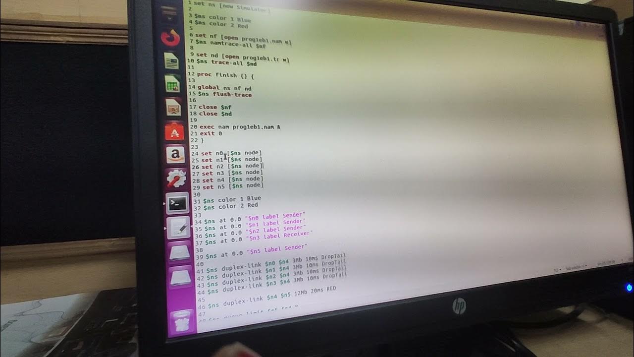 Expt. 1Da: To Study the Performance of UDP using NS2 - YouTube