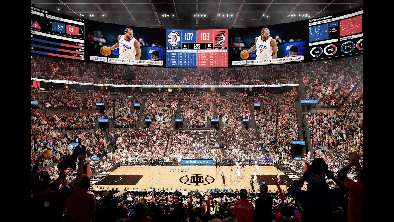 Navigating the Intuit Dome: Main Level Seating for LA Clippers! # ...