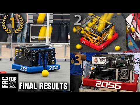 Final FRC Top 25 | REBUILT 2026