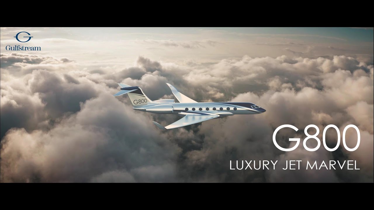 Spectacular Gulfstream G800 Flying Above the Clouds - Luxury Jet Marvel ...