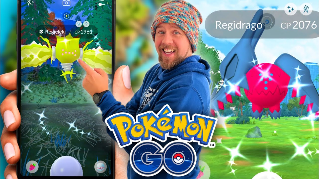 NEW Shiny Regieleki and Regidrago in Pokemon GO! - YouTube