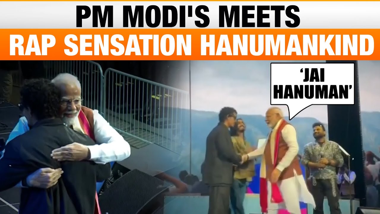 “Jai Hanuman...” Rap Sensation Hanumankind Gets a Warm Hug From PM Modi ...
