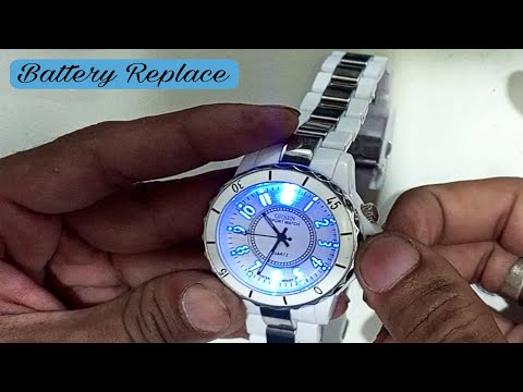 Ohsen Sports Watch Battery Replacement | How to Change a Watch Battery | OSHEN Luminous Dial