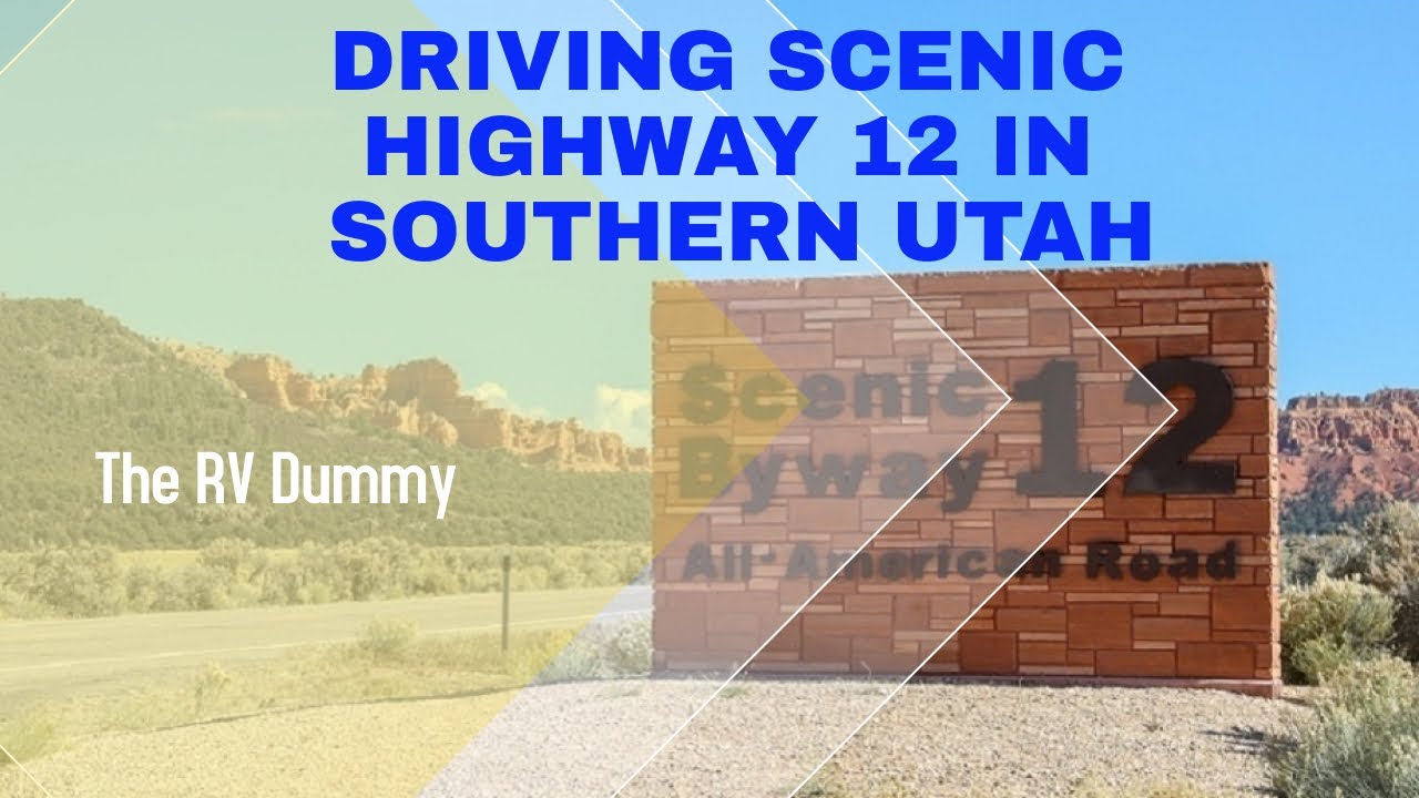Driving Highway 12 in Southern Utah - YouTube