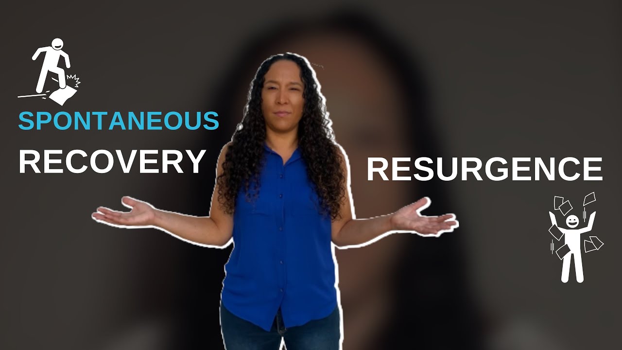 Spontaneous Recovery versus Resurgence (Risks of Extinction) (Pass the ...
