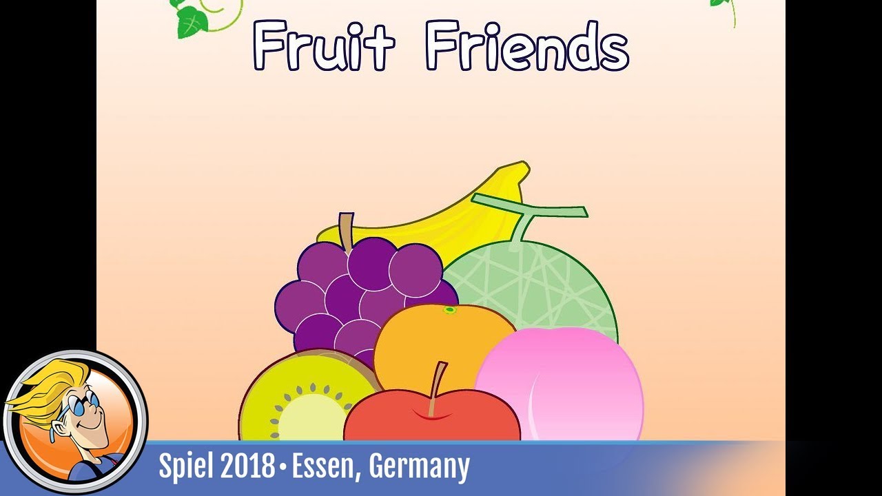 Fruit Friends — game overview at SPIEL '18 - YouTube