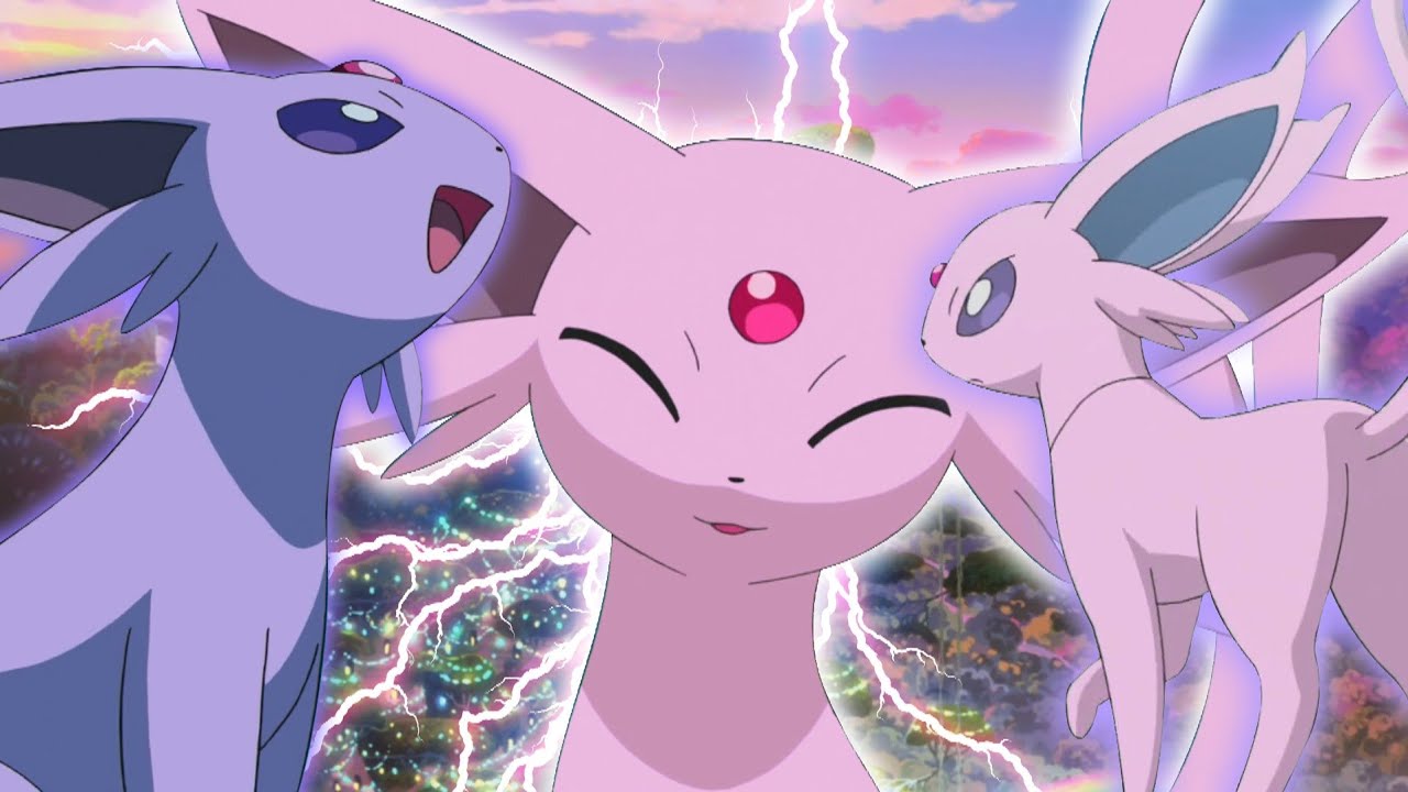 Espeon AMV - On My Way (4K) - YouTube